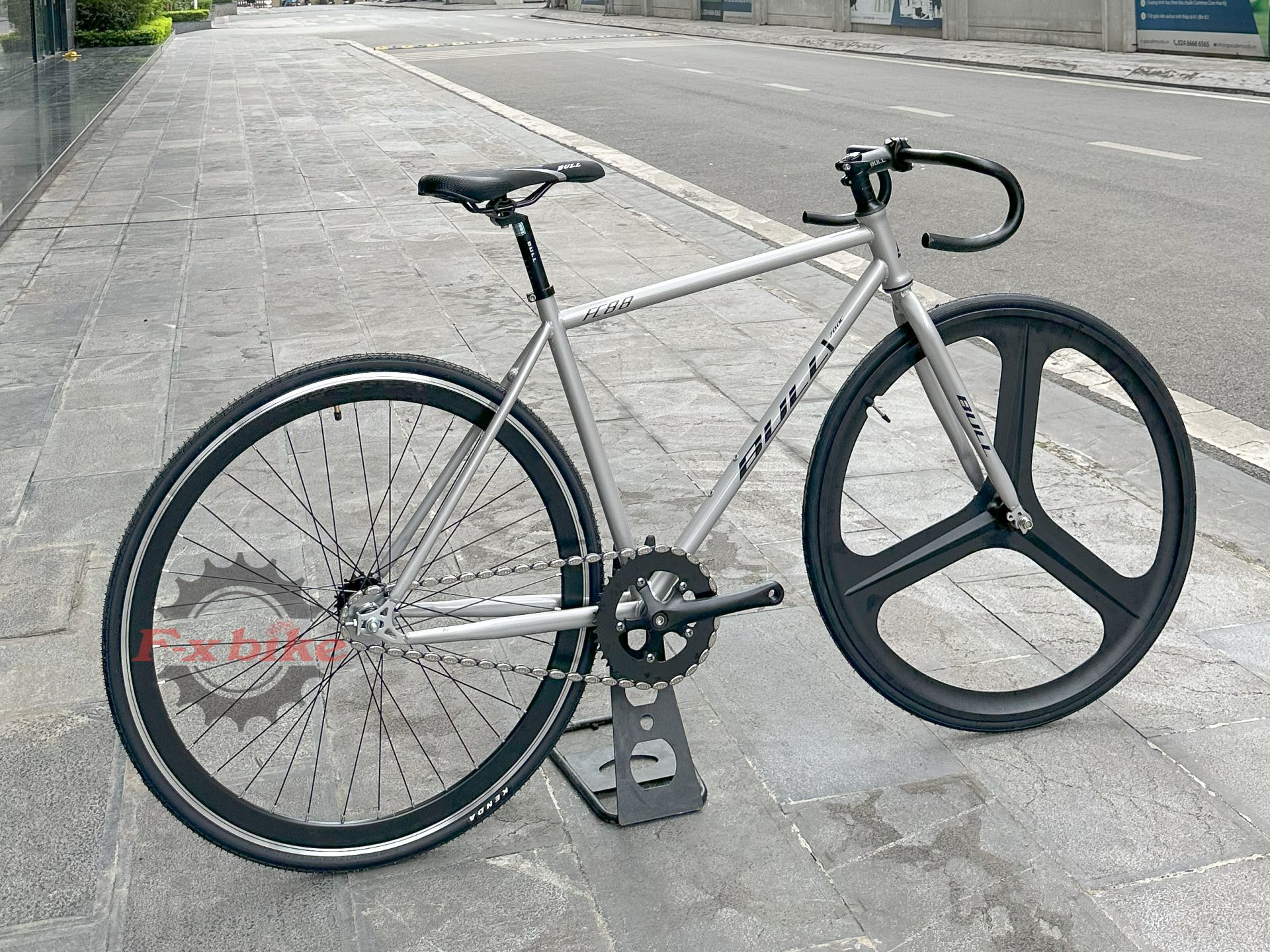 Xe Đạp Fixed Gear Bull FC88 Vành 3 Đao